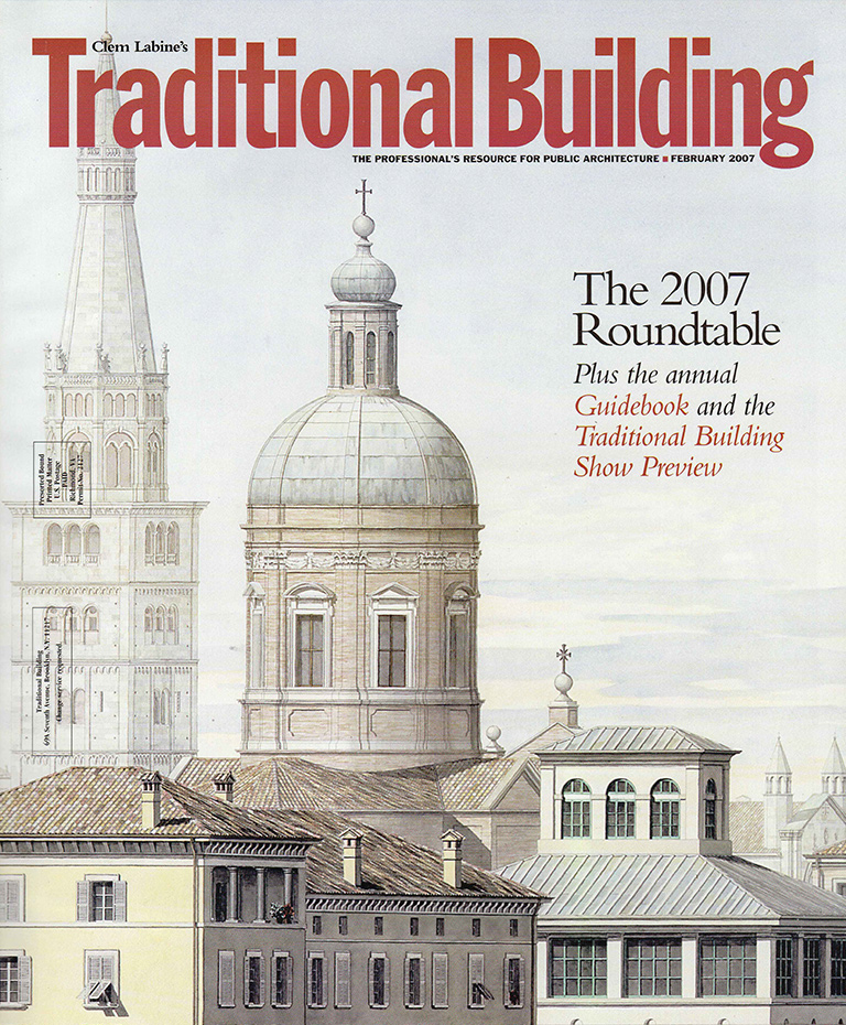 Traditional Building — Sheldon Richard Kostelecky Architect
